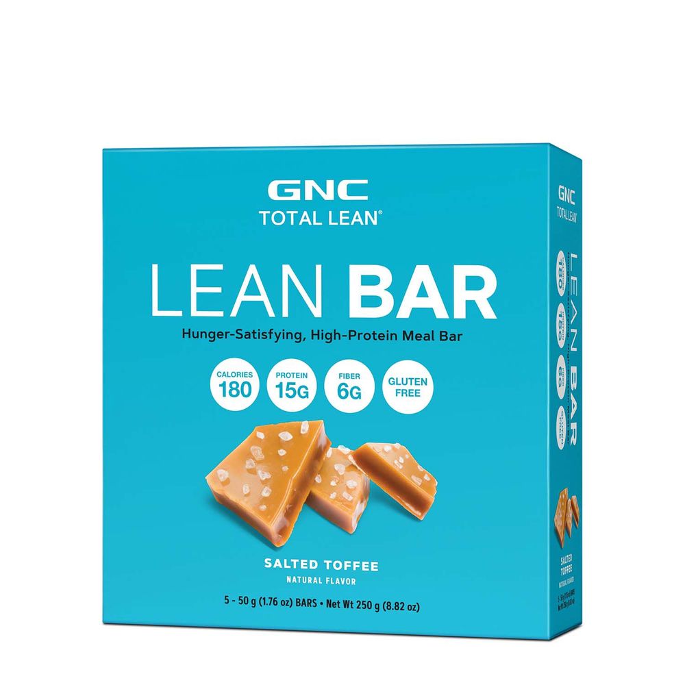 GNC Total Lean Lean Bar - Salted Toffee - 5 Bars | Mall of America®